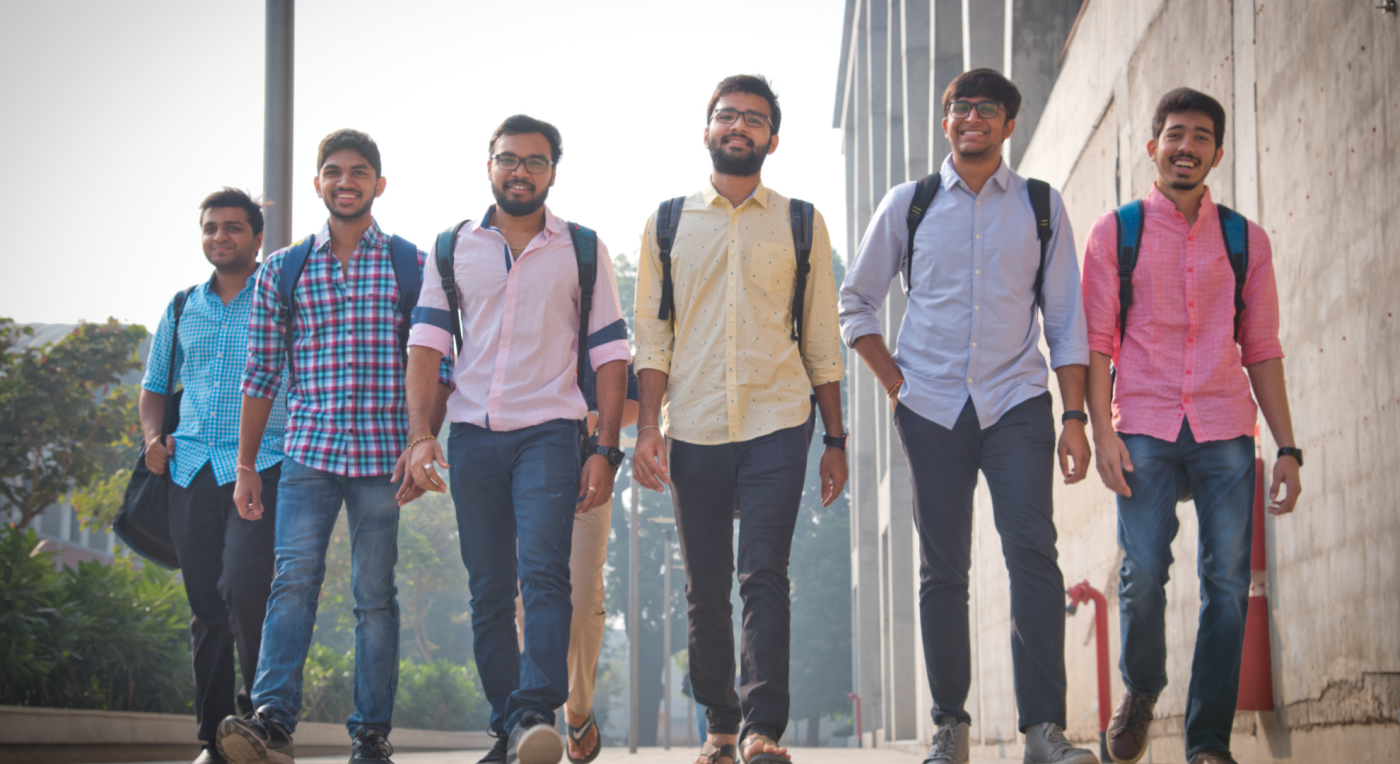 University Students Assist Traffic Police on C. G. Road
