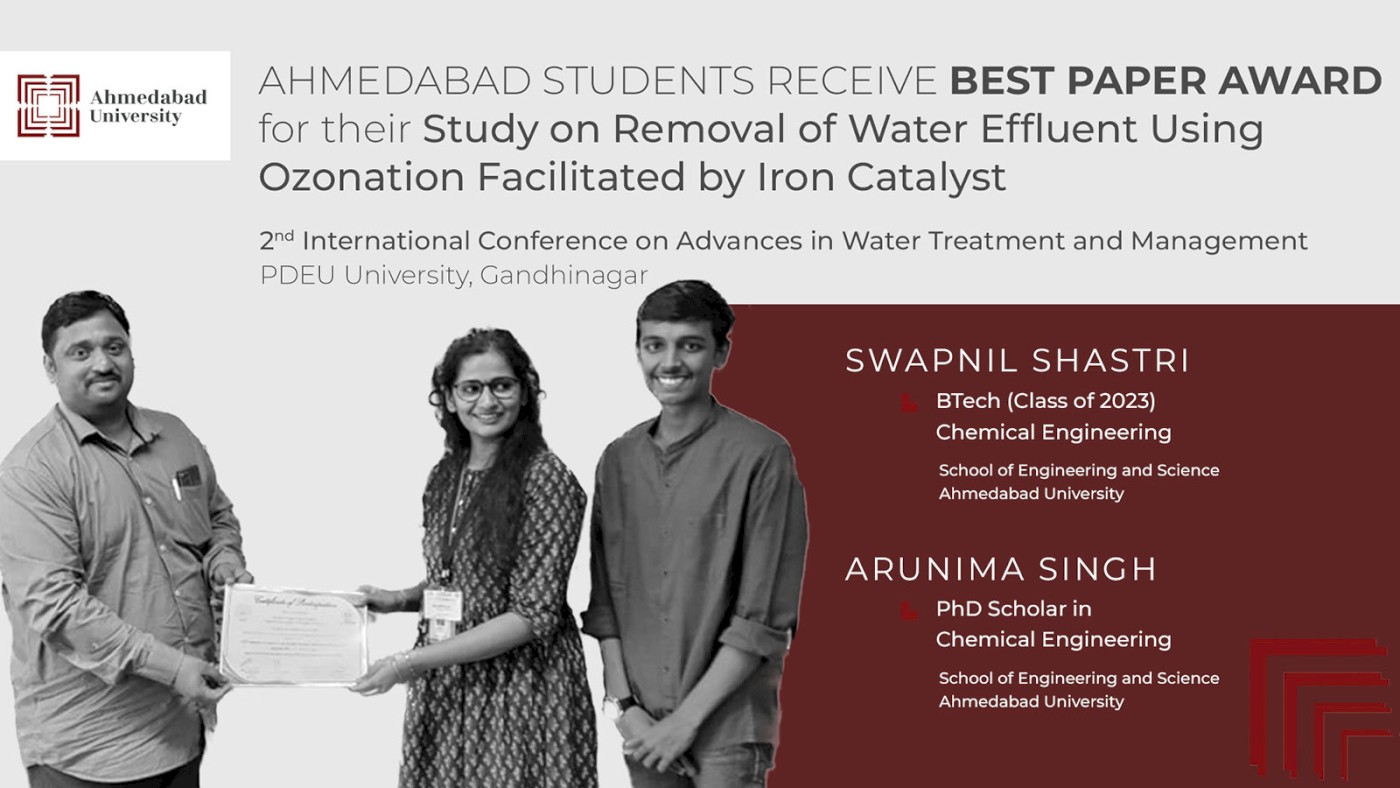 Swapnil Shastri and Arunima Singh Win Best Paper Award for Study on ...