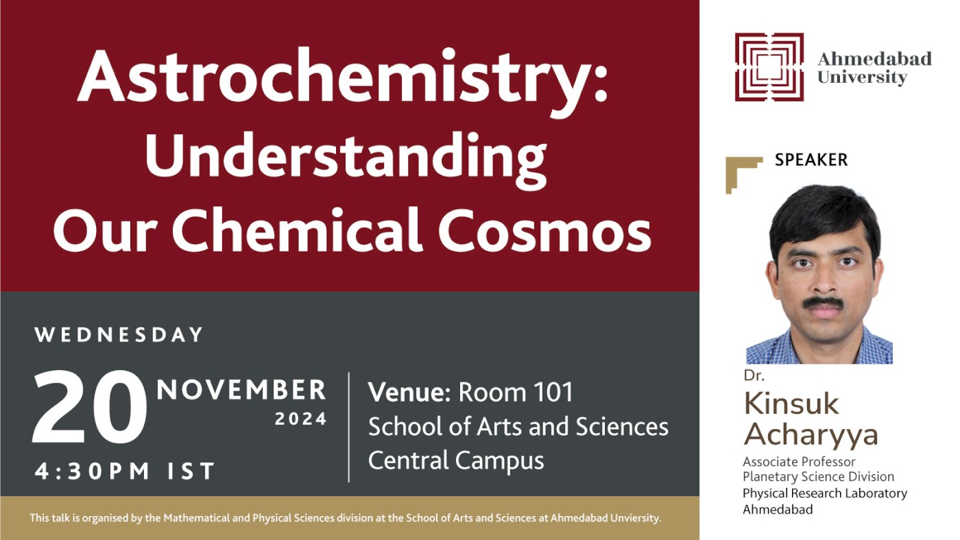 Astrochemistry: Understanding Our Chemical Cosmos