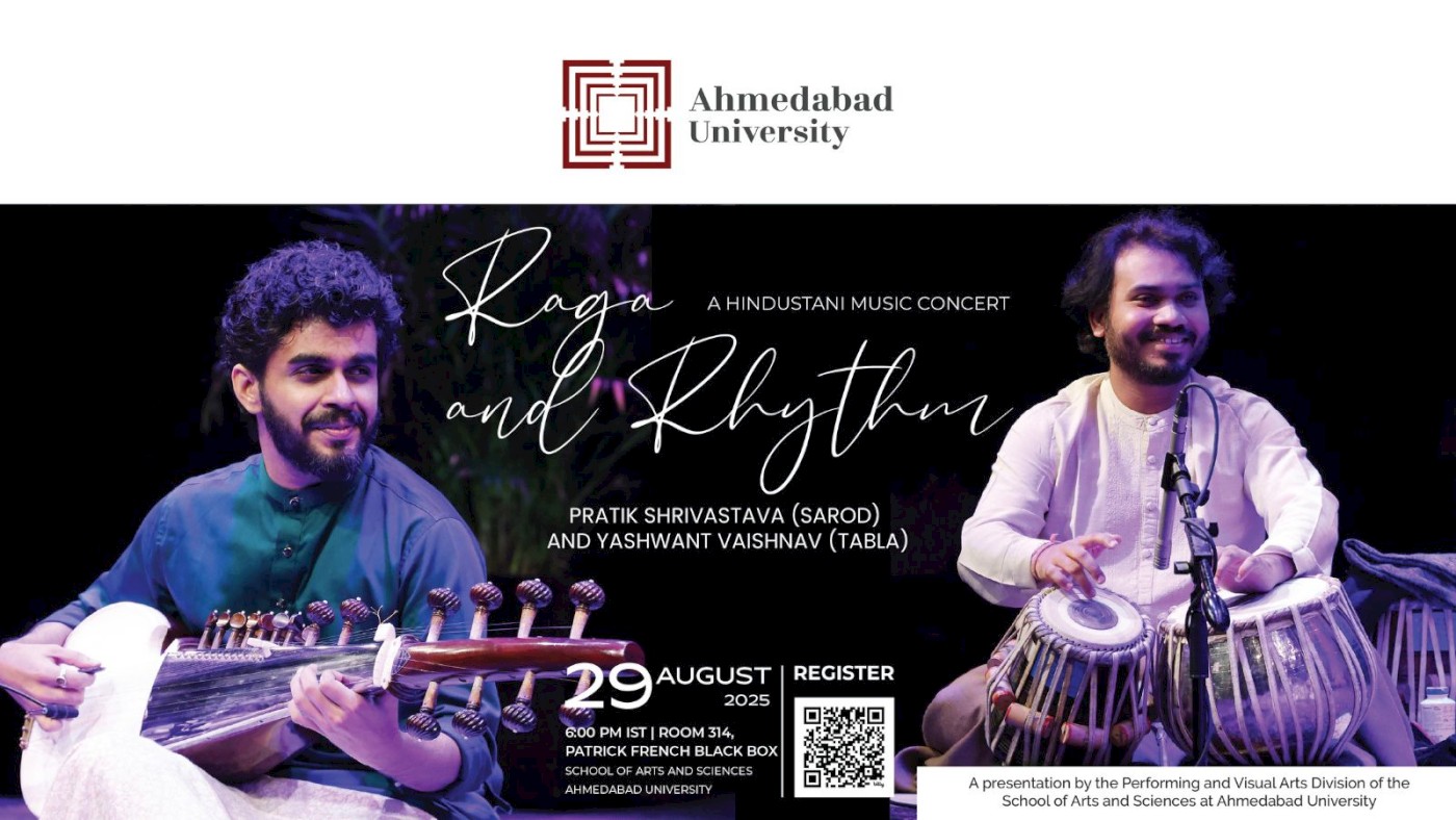 Raga and Rhythm: A Hindustani Music Concert | Ahmedabad University